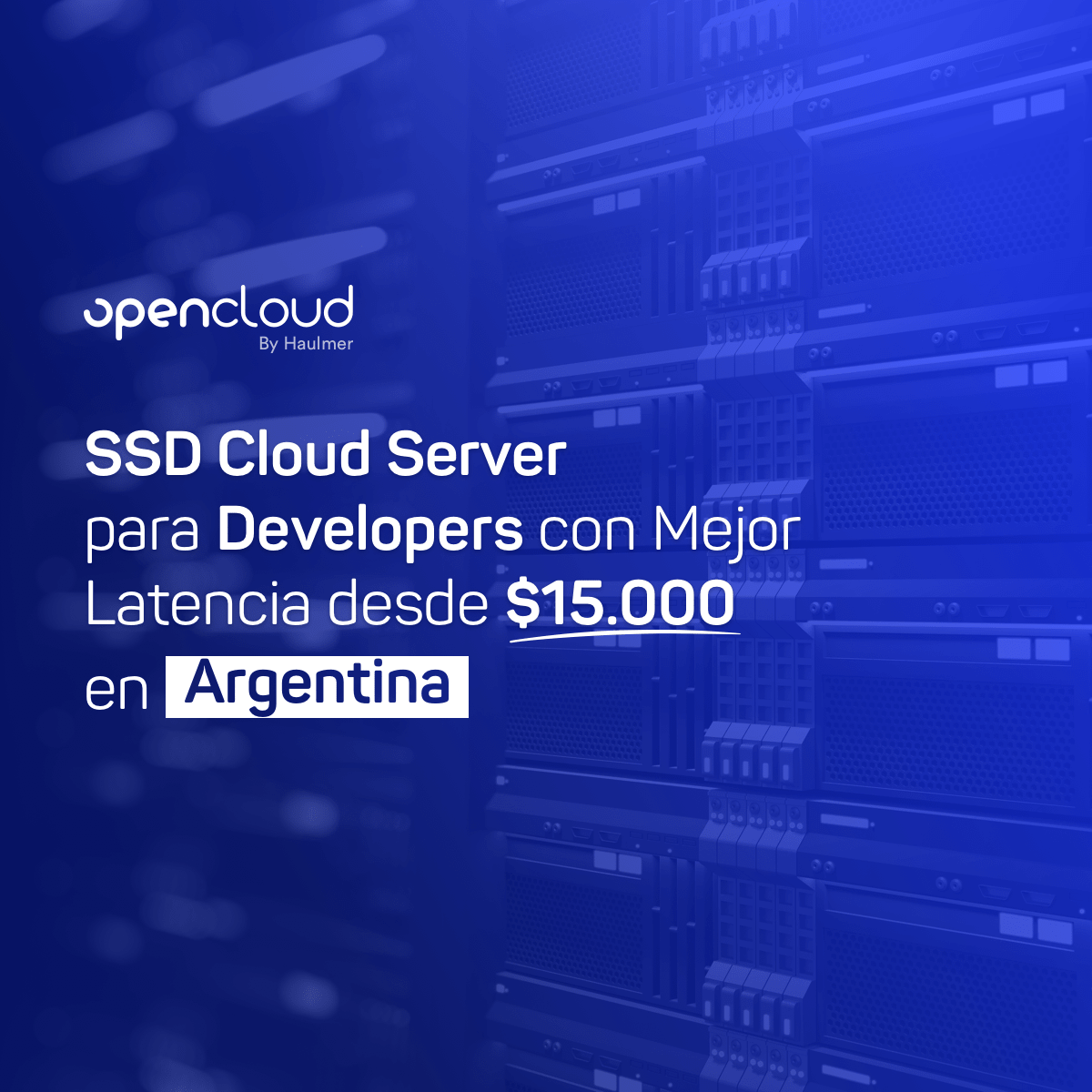 SSD Cloud Server en Linux y Windows | OpenCloud Argentina